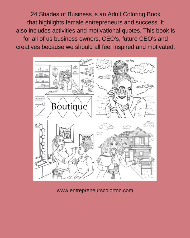 Black Women Adult Coloring Books - Latoya Nicole Coloring Books ...